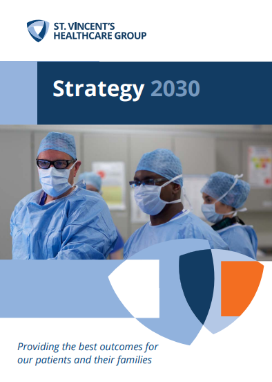 St. Vincent's Healthcare Group Strategy 2030 - St. Vincent's University ...