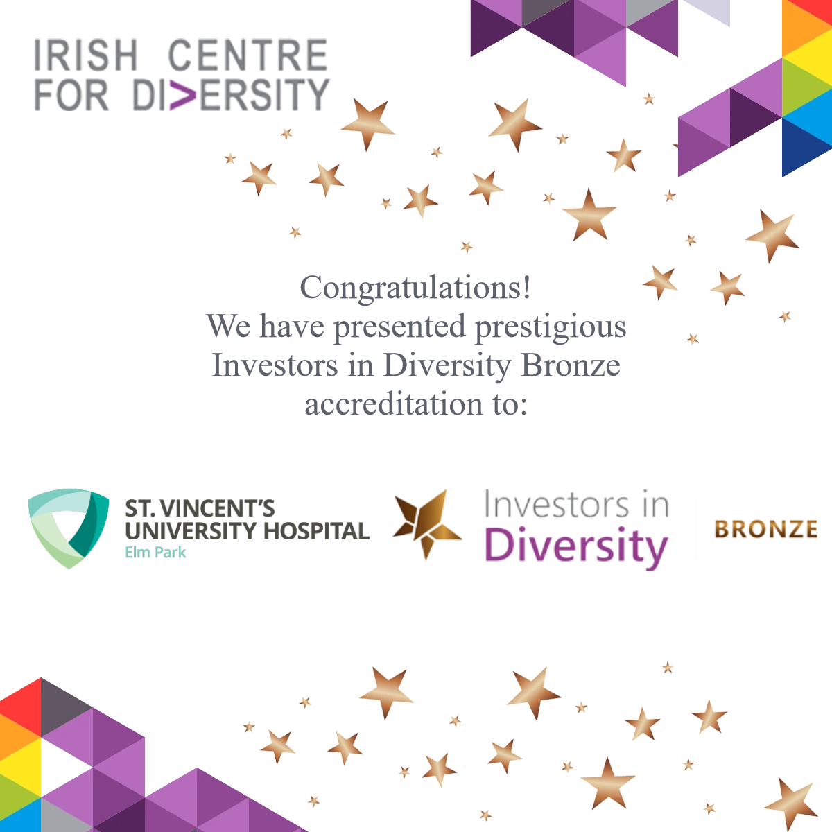 St. Vincent’s University Hospital attains Investors in Diversity Bronze ...